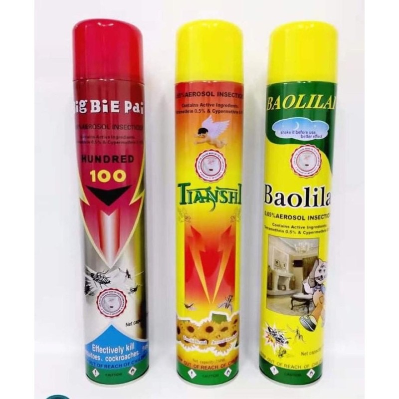 Original Insect spray mosquito killer Baolilai /tianshi /big bie pai ...