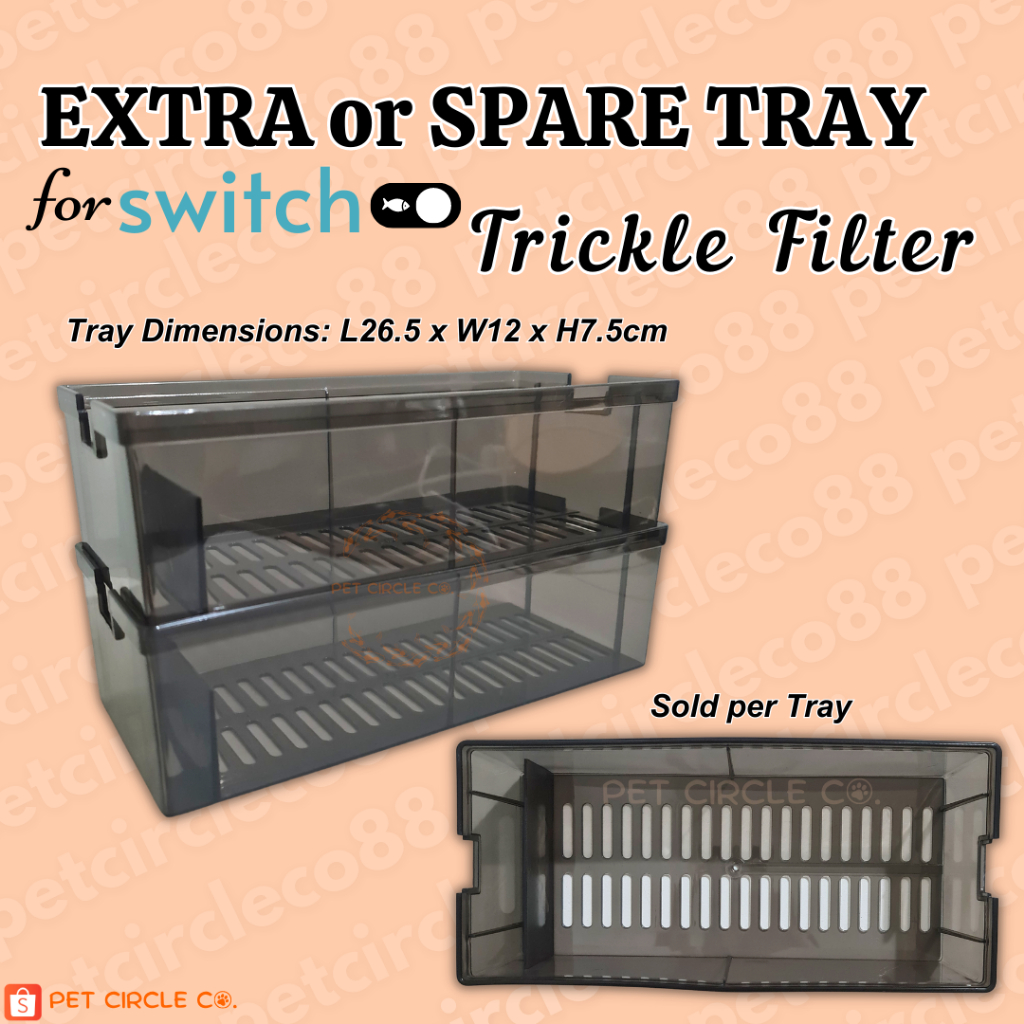 Trickle Filter Extra Tray Spare Tray Switch | Shopee Philippines