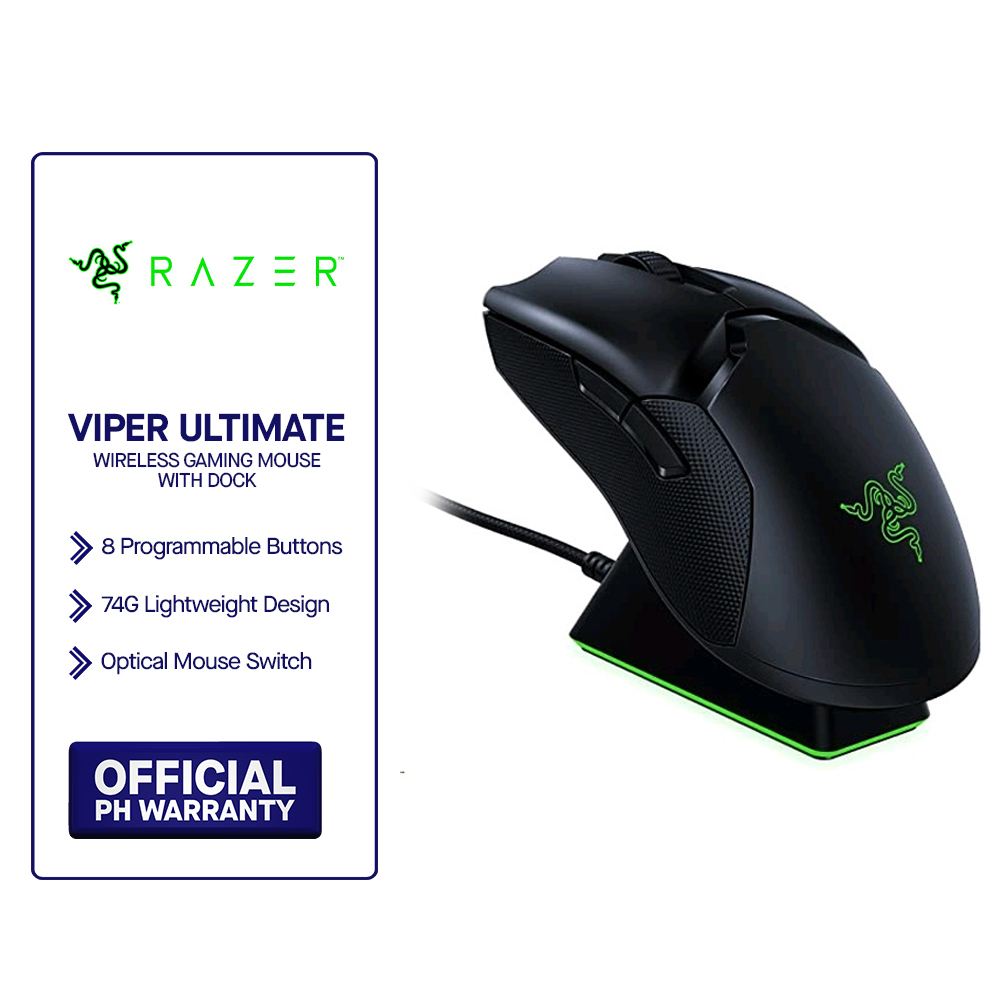 Razer Viper Ultimate / Razer Viper Ultimate With Dock Hyperspeed ...