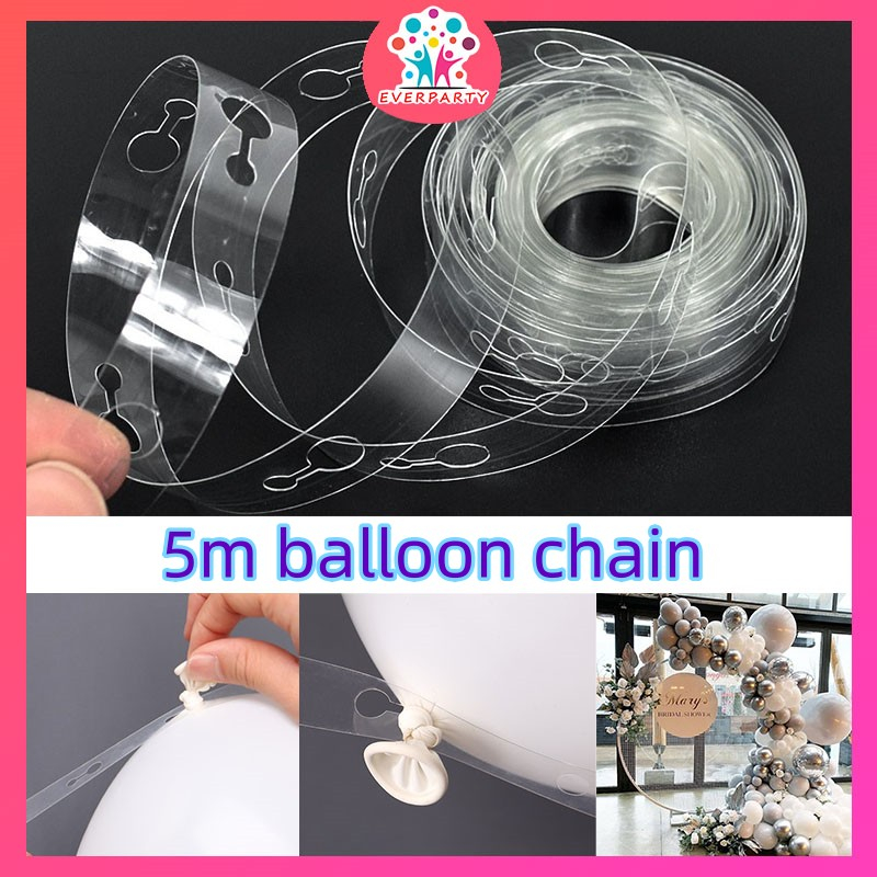 5 Meter Balloon Chain DIY Decorative Arch Plastic With Balloon Tools ...