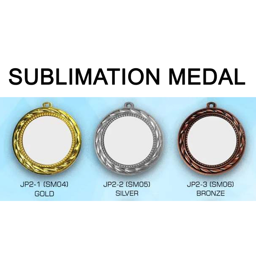Sublimation Printable Medal Gold, Silver and Bronze | Shopee Philippines