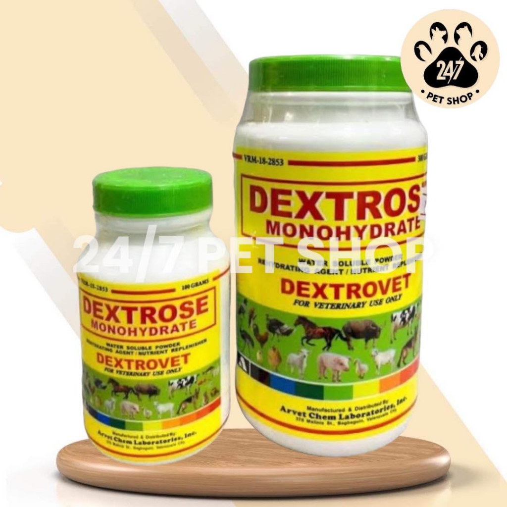 100g 300g Dextrose Dextrovet Powder Supplements Vitamins Dogs Cats ...