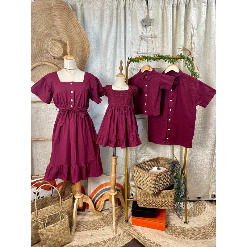 Jeon so-ra Matchy Matchy Family Twinning Set | Shopee Philippines