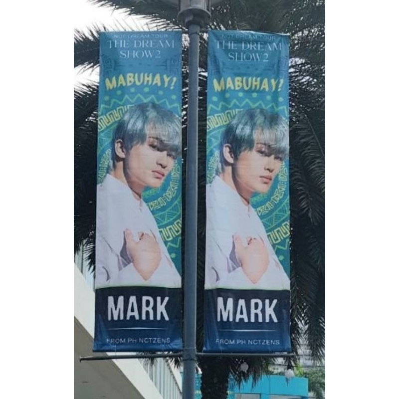 NCT - NCT DREAM MARK LEE TDS2 PROMOTIONAL BANNER / LAMP POST | Shopee ...