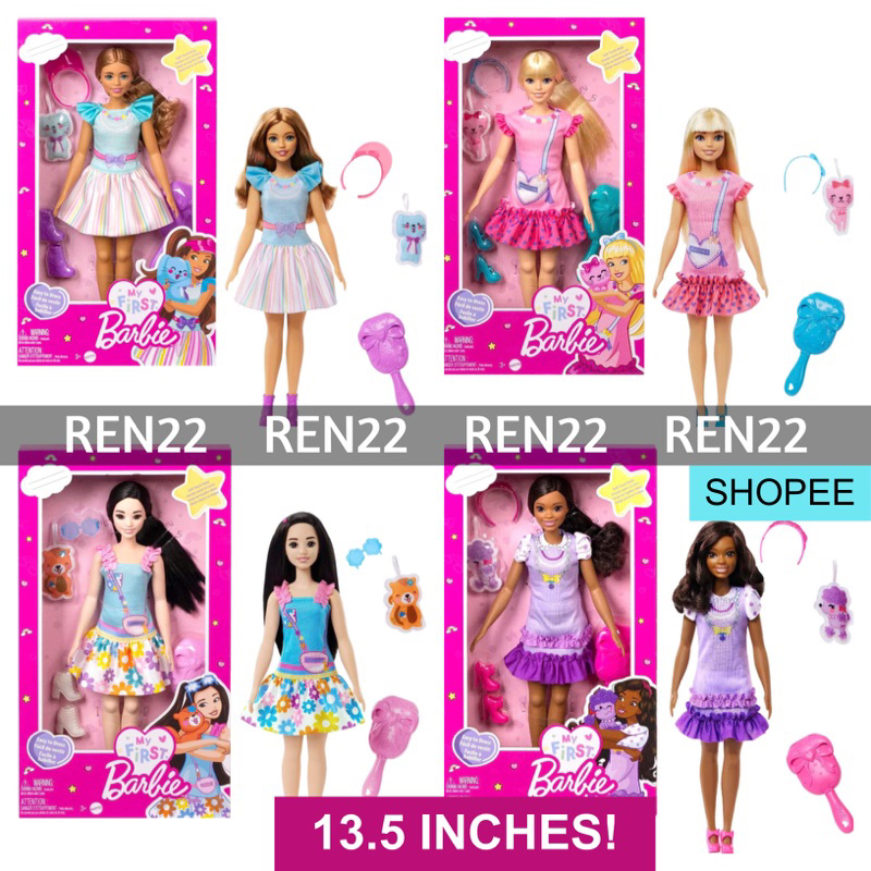 My First Barbie Preschool Doll | Shopee Philippines