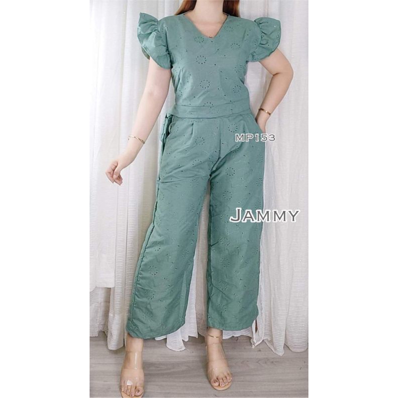Jasmine Cotton Linen Plain Classy Elegant Coords Trendy Terno Highwaist ...