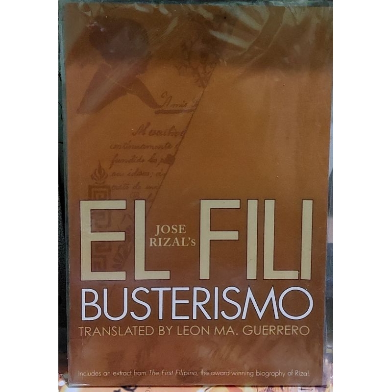 JOSE RIZAL's EL FILIBUSTERISMO TRANSLATED BY LEON MA. GUERRERO | Shopee ...