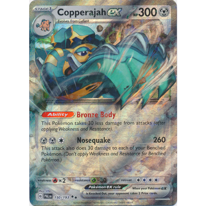 Copperajah ex 150/193 - Double/Ultra Rare - SV02: Paldea Evolved (SV02 ...