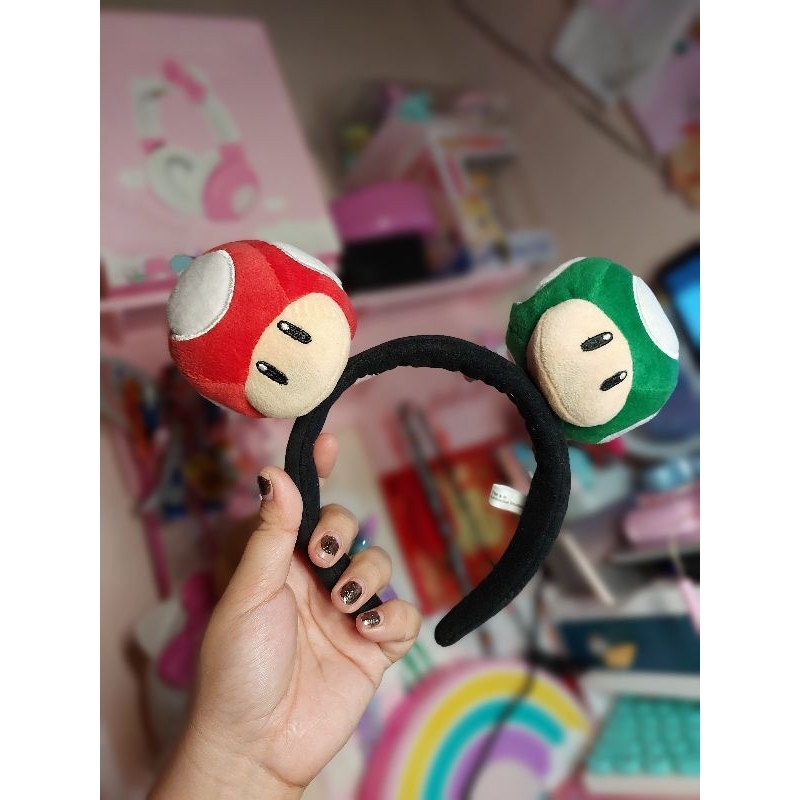 Japan Nintendo world toad headband Mario bros | Shopee Philippines