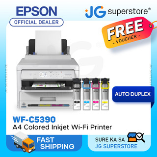 Epson WorkForce Pro WF-C5390 A4 Colored Auto Duplex Inkjet Printer w ...