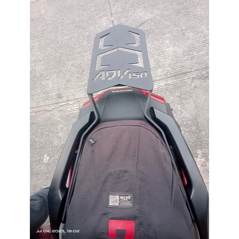 DC MONORACK BRACKET FOR HONDA ADV 150 (NO NEED TO REMOVE GRABBAR STOCK ...