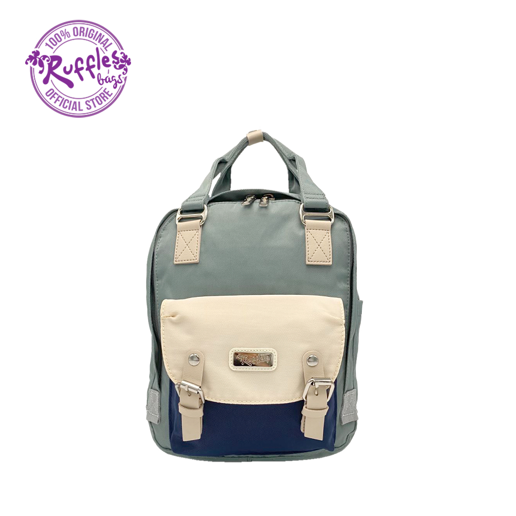 Ruffles Bags Danica Backpack 12" 3 color combination | Shopee Philippines