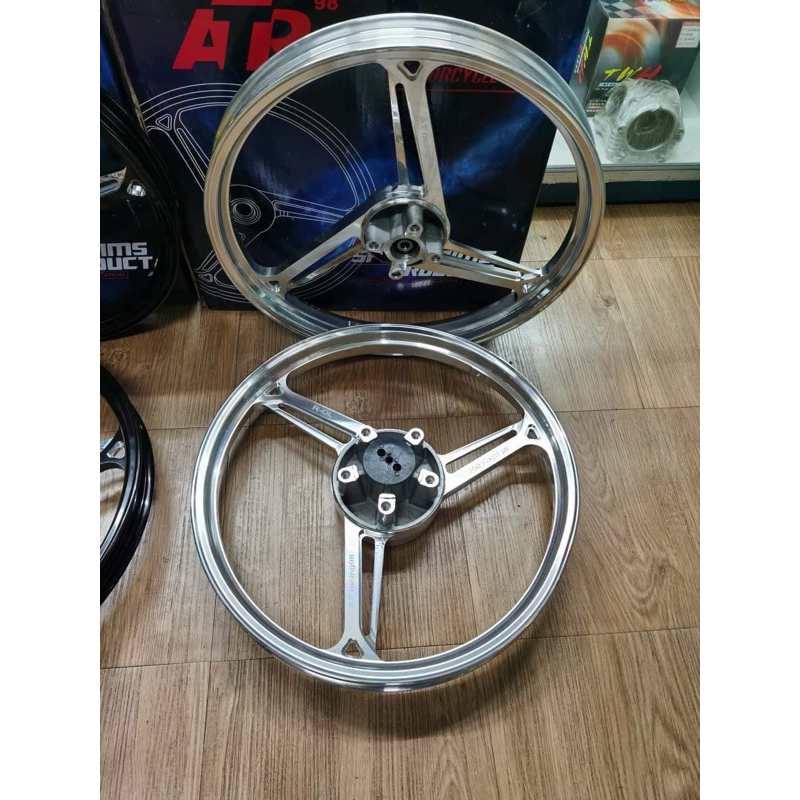 ATR 3 SPOKES ALLOY MAGS WHEEL SET FOR SNIPER 150 / 155 VVA | Shopee ...