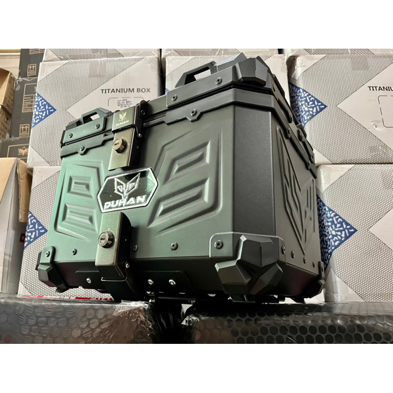 Duhan Alloy topbox 45L Black Series | Shopee Philippines