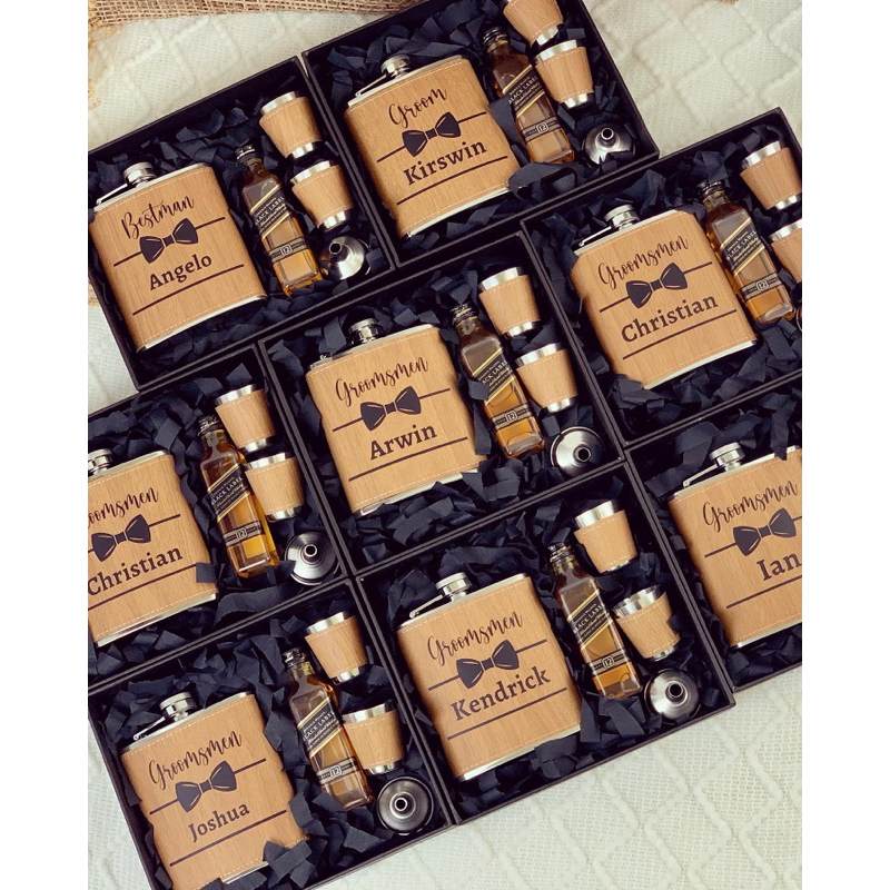 Groomsmen proposal gift box/Ninong Souvenir | Shopee Philippines