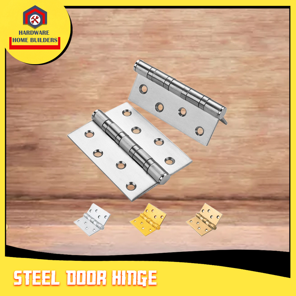 RDR/304 Stainless Steel Door Hinge #4x3x2.5mm | Shopee Philippines