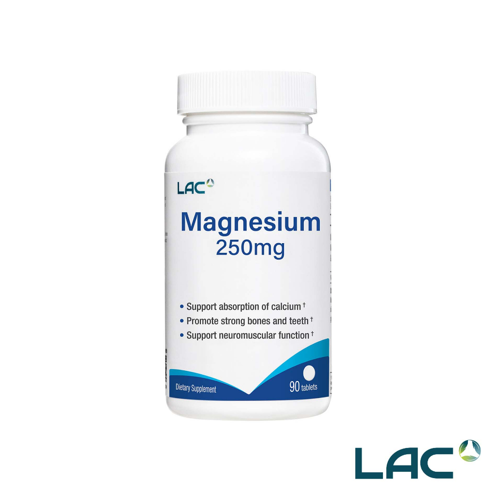 LAC Magnesium 250mg 90 Tablets (Consume within December 2027) | Shopee ...