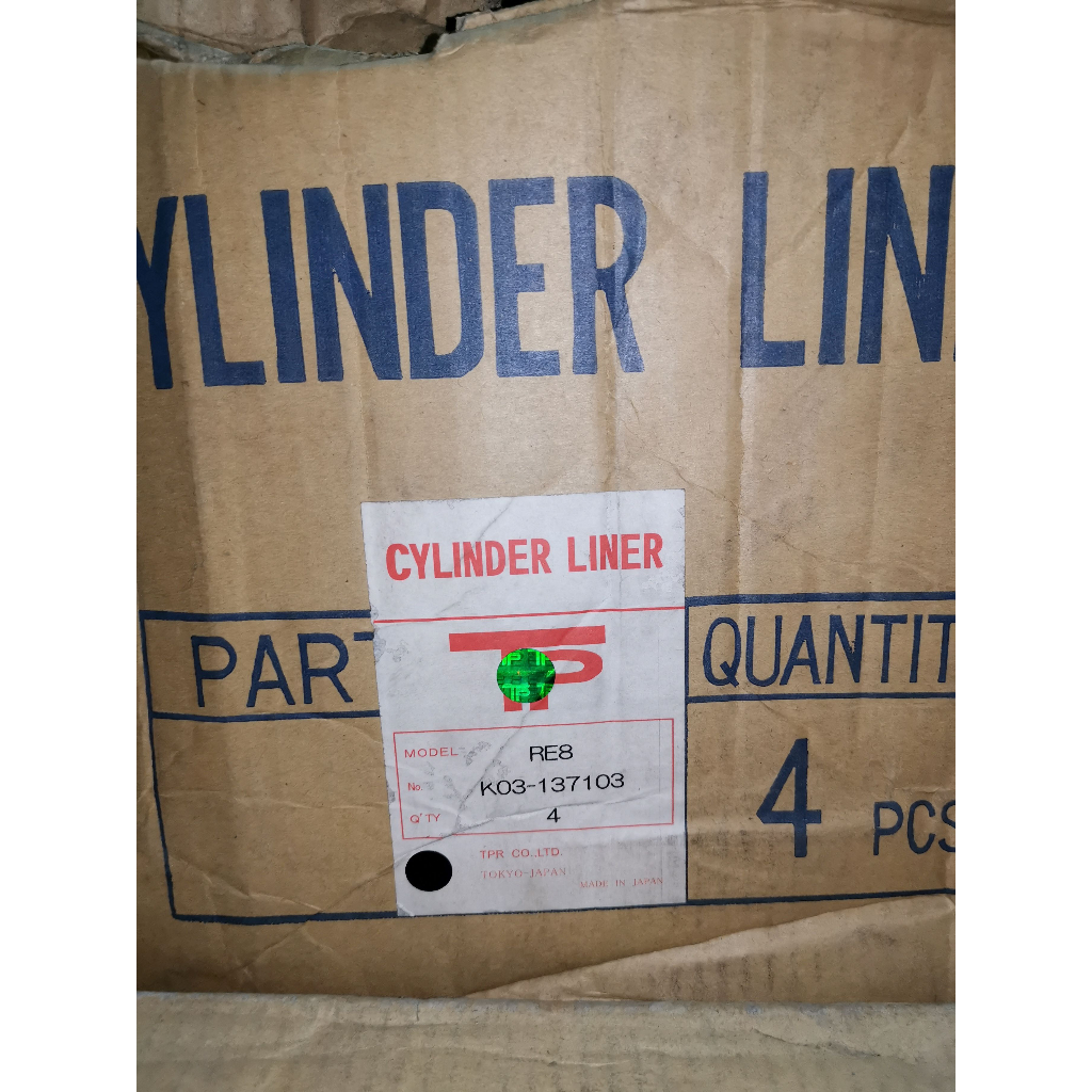 TP Cylinder Liner for NISSAN RE8 (K03-137103) (0625F) | Shopee Philippines