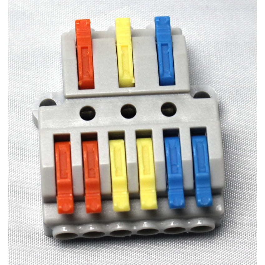 Universal Compact Wire Connector Splitter Quick Electrical Cable Splice Terminal Block 422