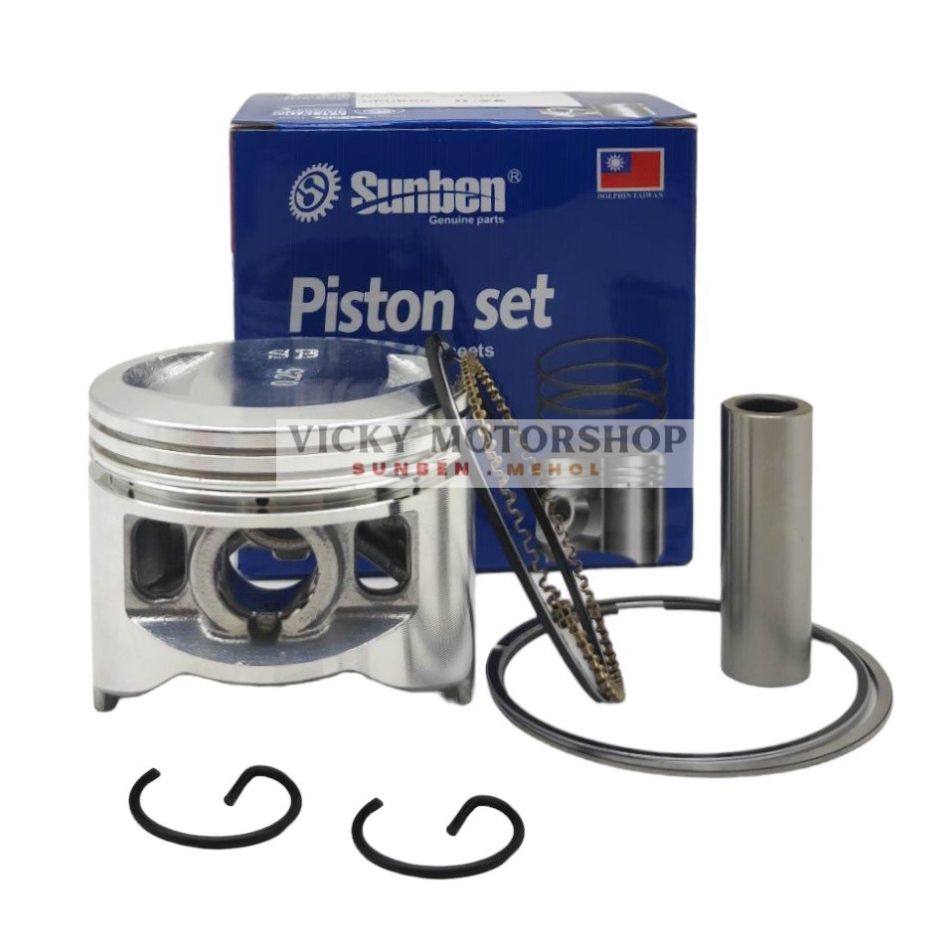 PISTON KIT SET S1 (0.25) FOR XRM110 WAVE125 TMX155 TMX CDI TC125 ...