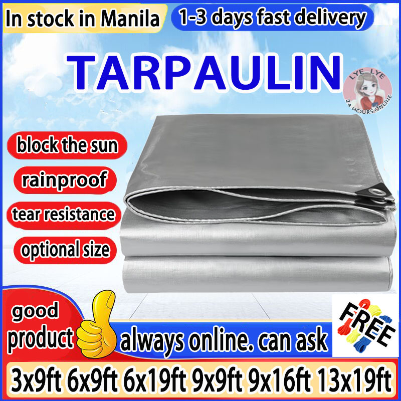 [Free 10m Rope]Thick Tarpaulin Roof Waterproof Rainproof Trapal Lona ...