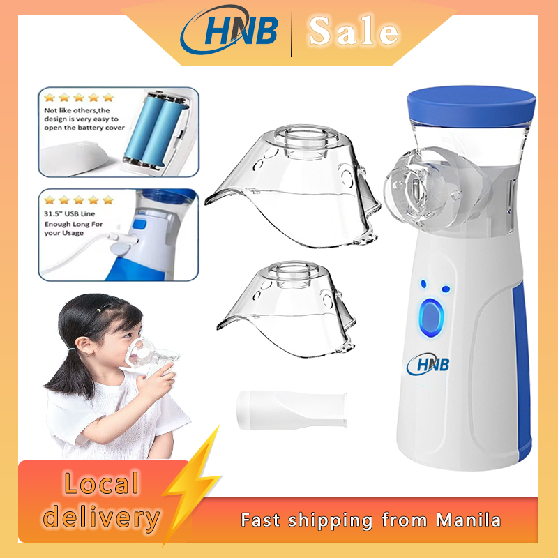 HNB NEW Rechargeable Portable Nebulizer Handheld Ultrasonic Spray ... HNB NEW Rechargeable Portable Nebulizer Handheld Ultrasonic Spray ...