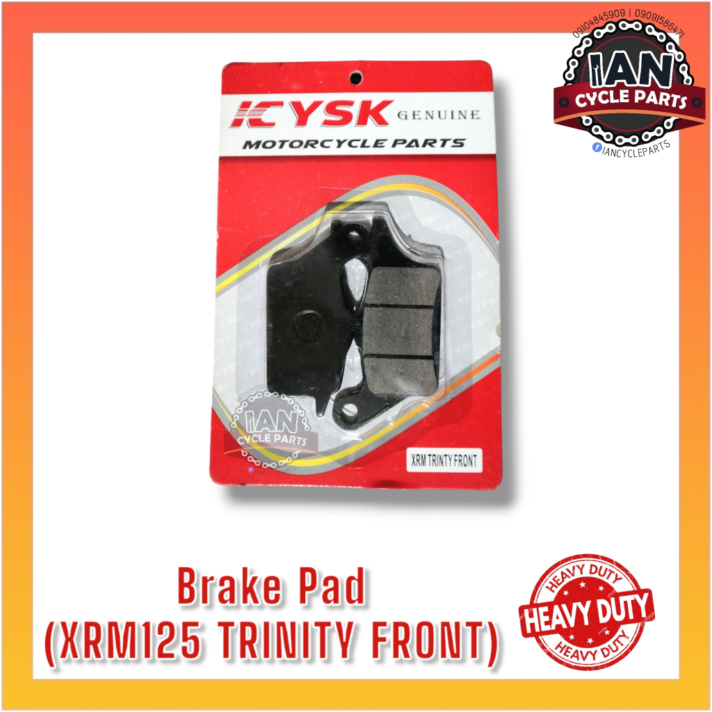 Motorcycle Brake Pad (Sniper/XRM125/XRM trinity/XRM110/KLX150/Mio Soul ...