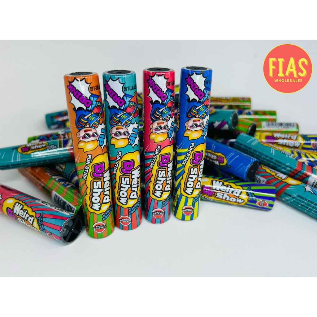 [Wholesale] 30 Pieces Weird DJ Show Whistle Candy Wholesale | Shopee ...