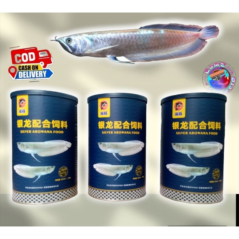 PORPOISE Silver Arowana Floating Fishfood 320g | Shopee Philippines