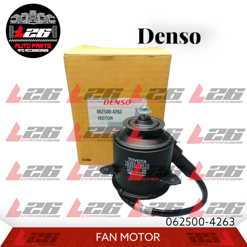 GENUINE Toyota Corolla Fan Motor Radiator / Condenser 062500-4263 ...