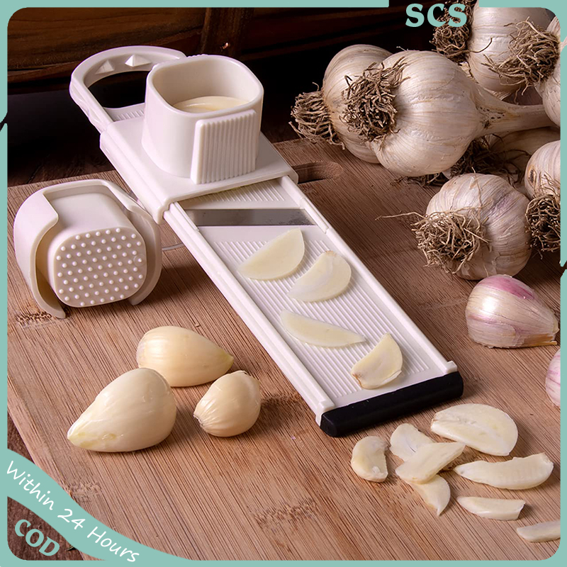 Garlic Presser 2 In 1 Garlic Slicer Shredder | Shopee Philippines