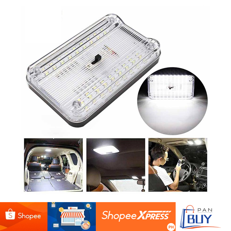12V LED Car Doom Light Vehicle Interior Dome Roof Trunk Light Lamp Auto ...