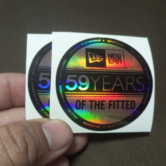 New Era NewEra Cap Replacement Visor Sticker Decals hologram 59fifty ...