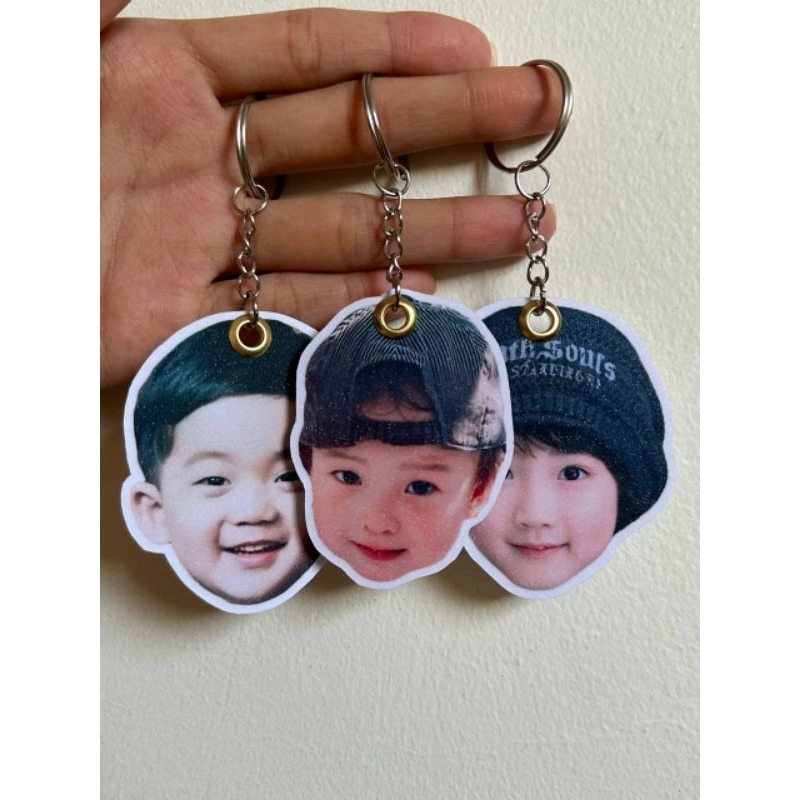 CUSTOMIZED BUBBLE HEAD KEYCHAIN | HIGH QUALITY SOUVENIR | Shopee ...