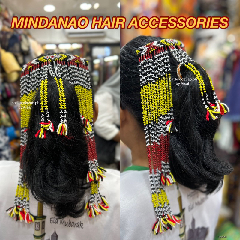Hair dress Comb Beads / Mindanao Accessories Hair Comb beads ...