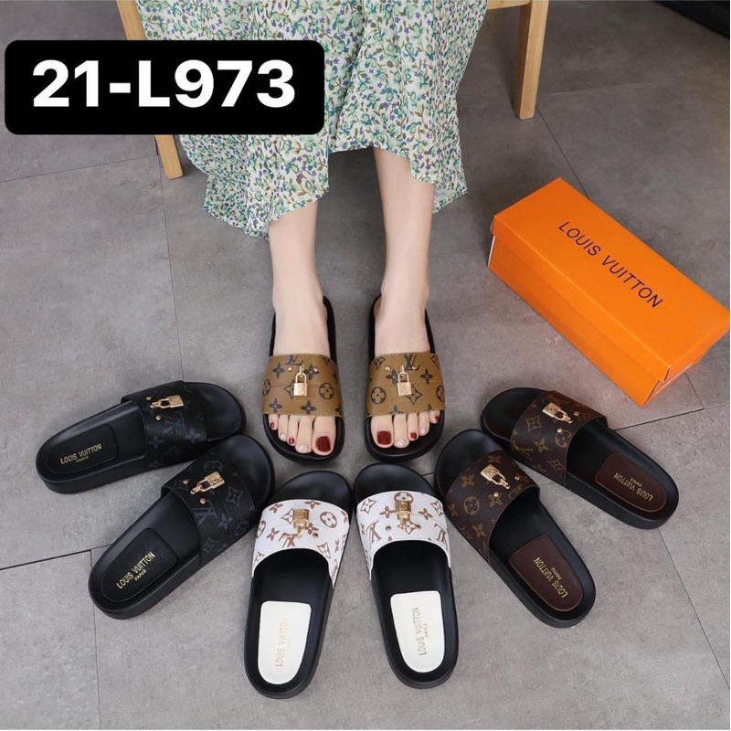 L*V* slipper high quality #21-L793 | Shopee Philippines