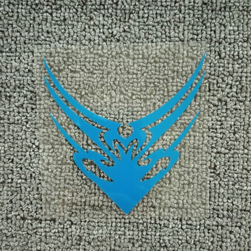 Motorcycle Head Stickers Unique Colorful Laser Stickers Reflective ...