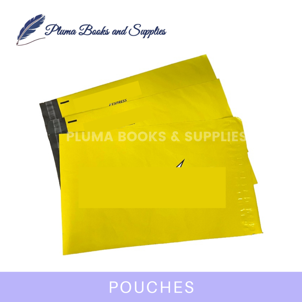 PB&S - Yellow Kidlat Courier Pouch, 20's/50's (A4, A3) | Shopee Philippines