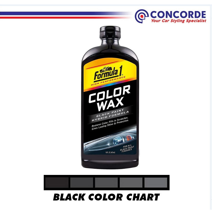 Concorde Formula 1 Color Wax Black Nano Polymer Formula 16 fl oz ...