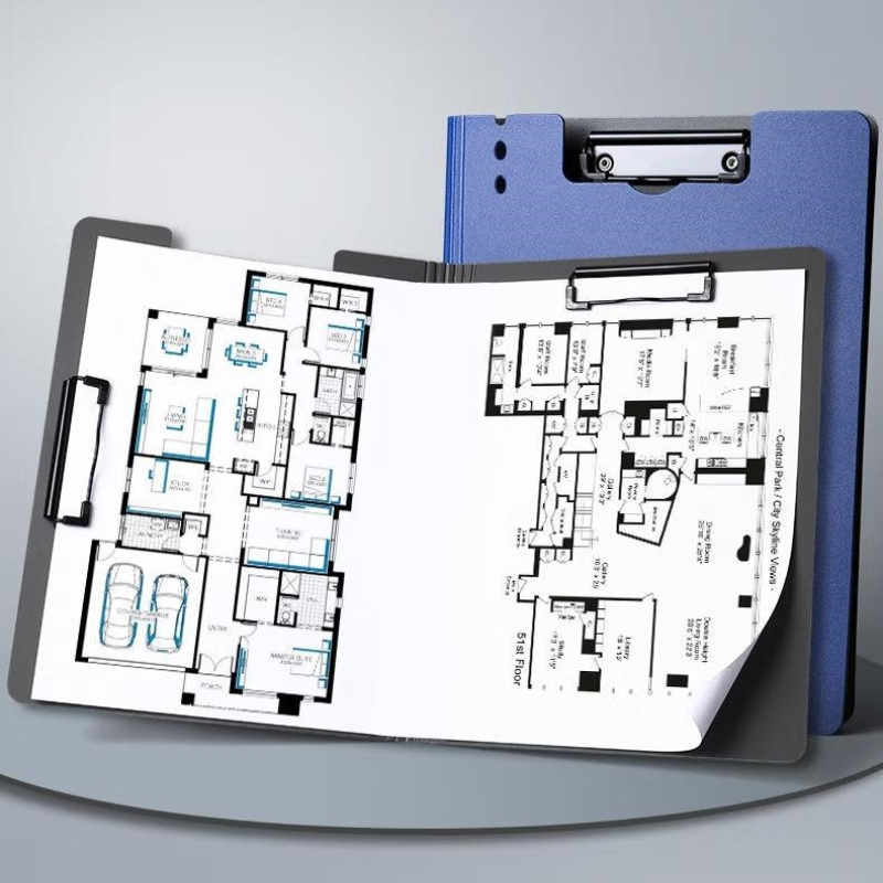 Long Clipboard with Cover Expanding File Folder for Office Business ...