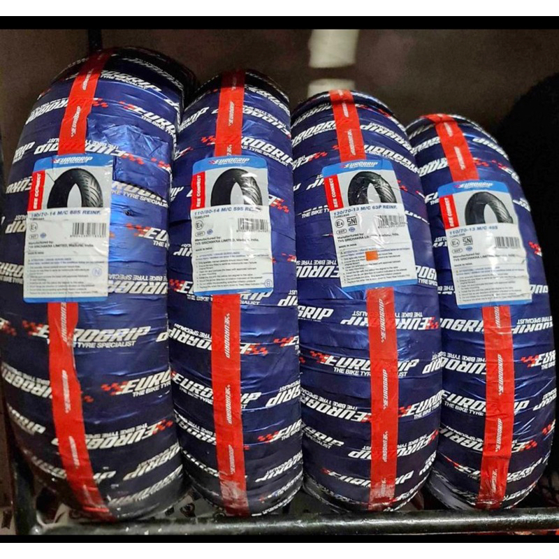 EUROGRIP BEE CONNECT MOTORCYCLE TIRE x14 x13 x15 (FREE PITO AND SEALANT ...