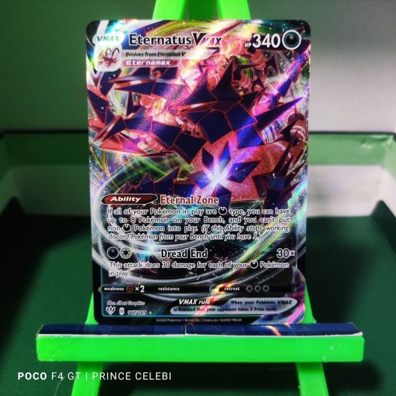Pokemon TCG - Eternatus Vmax | Shopee Philippines