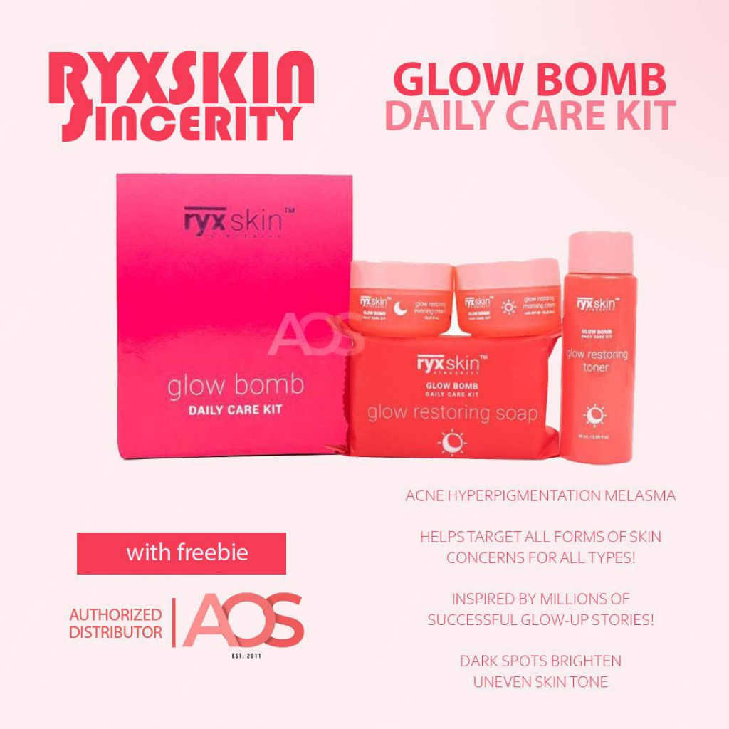 AOS GLOW BOMB Daily Care Kit (Old Clearbomb Original Formula) by ...
