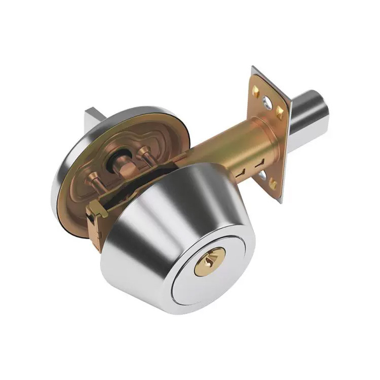 Deadbolt door handle, high-end door lock [sold per set]3 key door lock ...