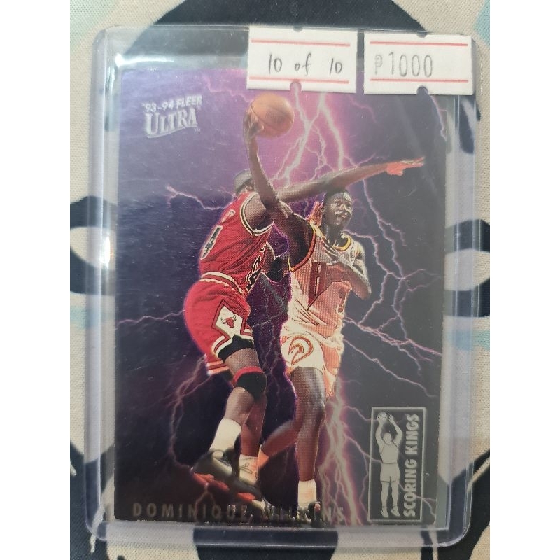 DOMINIQUE WILKINS NBA CARD ('93-94 FLEER ULTRA SCORING KINGS) | Shopee ...