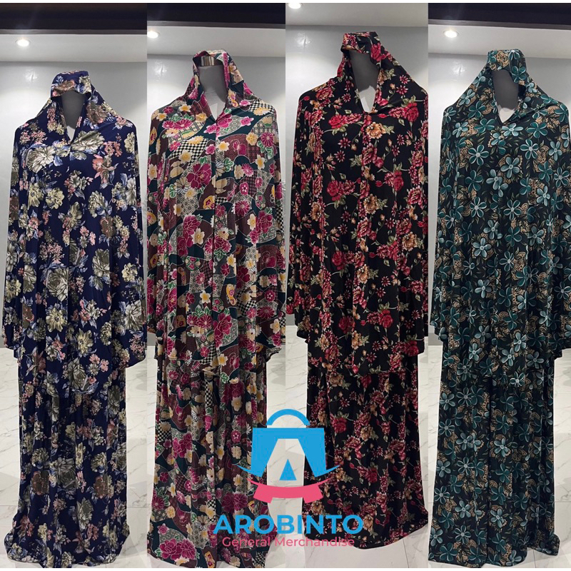 Colorful Printed Mukna Set soft ITY spandex materials | Shopee Philippines