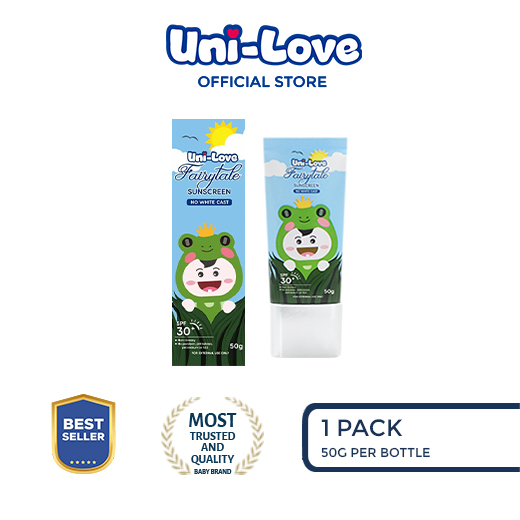 Unilove Fairytale Sunscreen 50g (No White Cast) Pack of 1 | Shopee ...