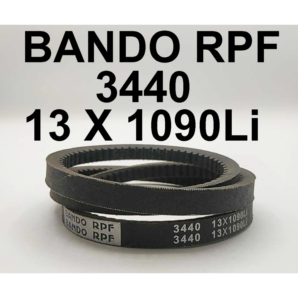 ORIGINAL BANDO V-BELT RPF 3440 13 X 1090Li -------------------------------------------- V BELT ...