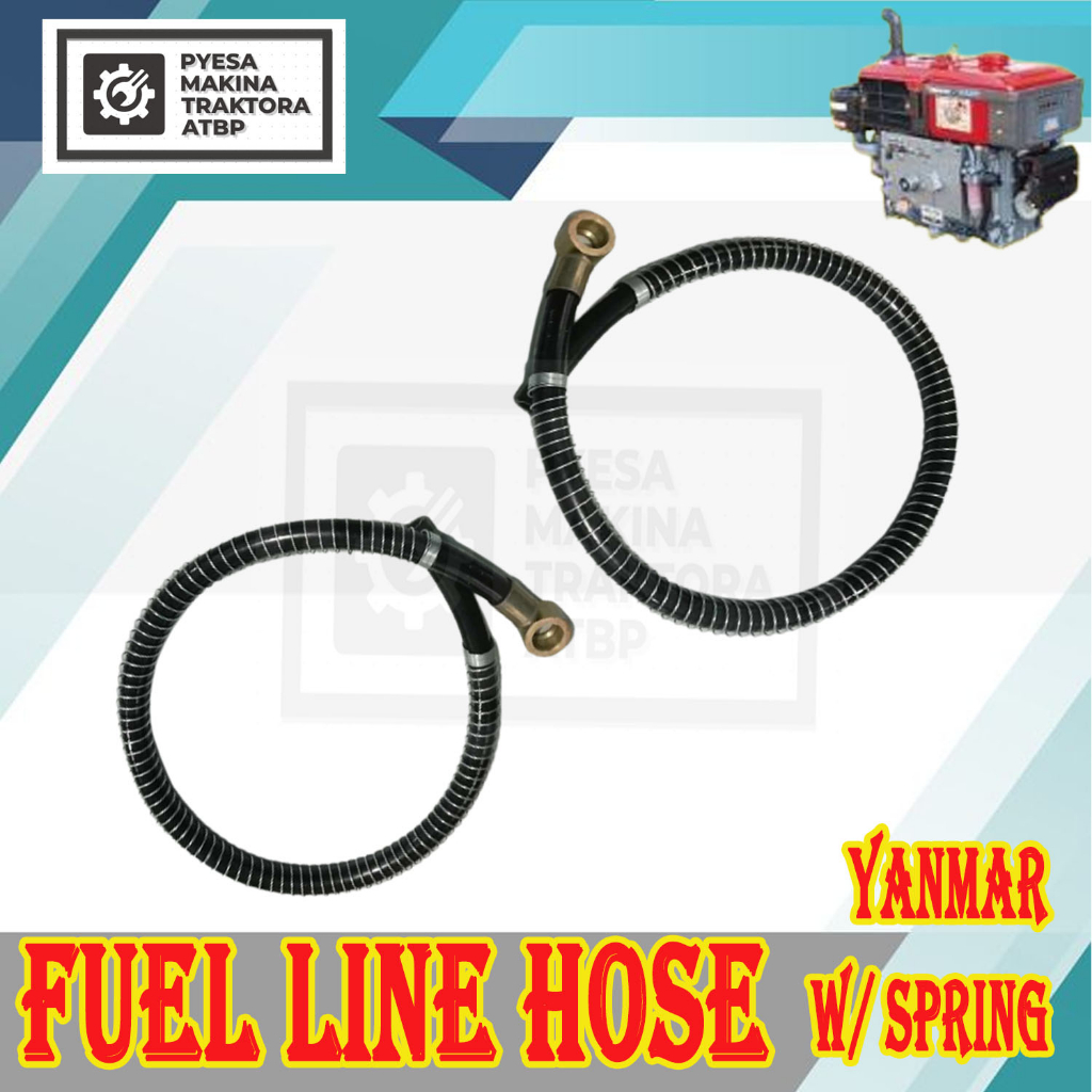 Fuel Line Hose With Spring for YANMAR DIESEL ENGINE TS MODEL TS50 TS60 ...