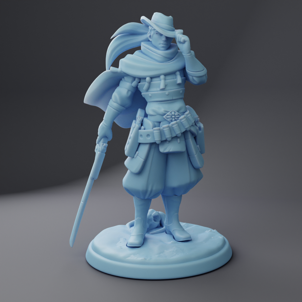 Samurai Cowboy by Twin Goddess June/2023 release DND, Tabletop ...